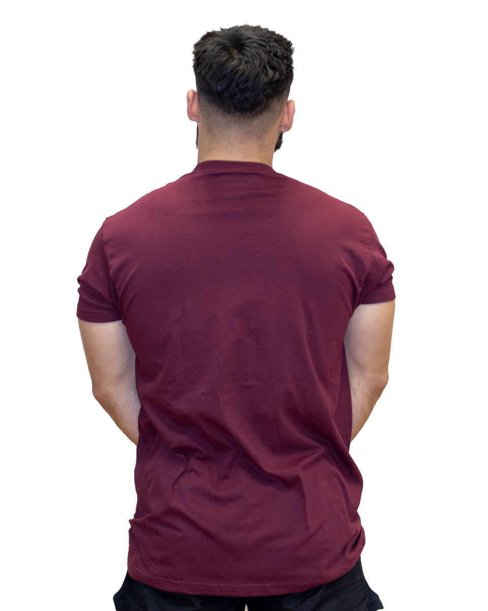 Playera Guinda Play Ball TOM Elem 24 Caballero – BeisShop Tomateros